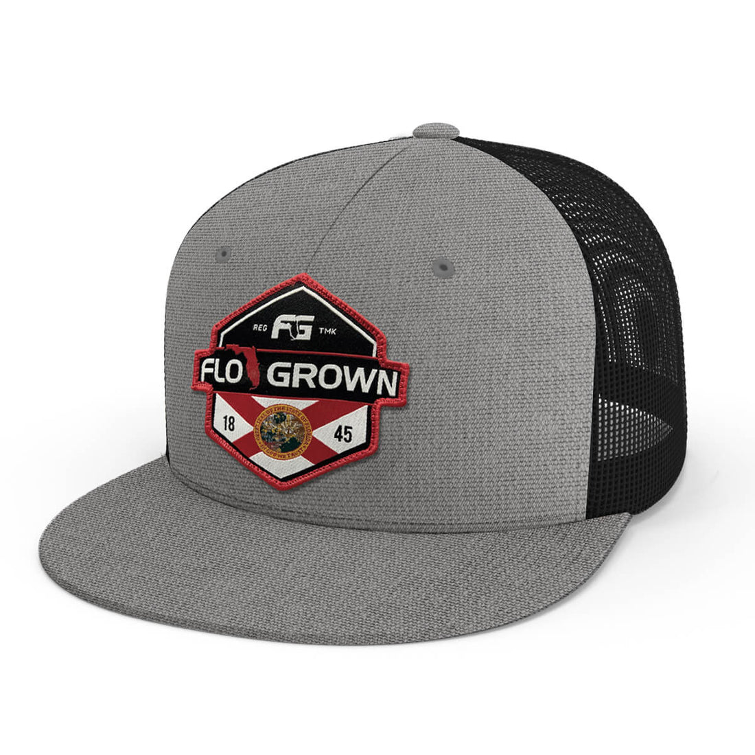 Poly Flag Split Hat – FloGrown