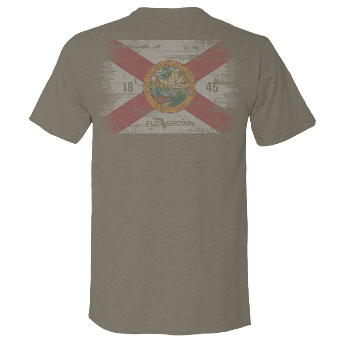 Stone Washed Flag Tee – FloGrown
