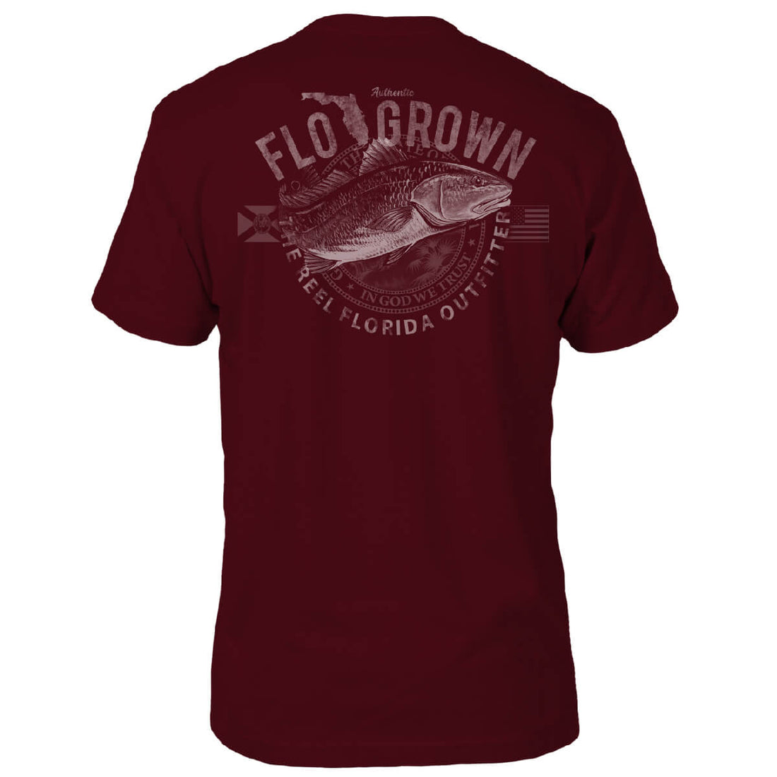 Redfish's Emblem Tee – FloGrown