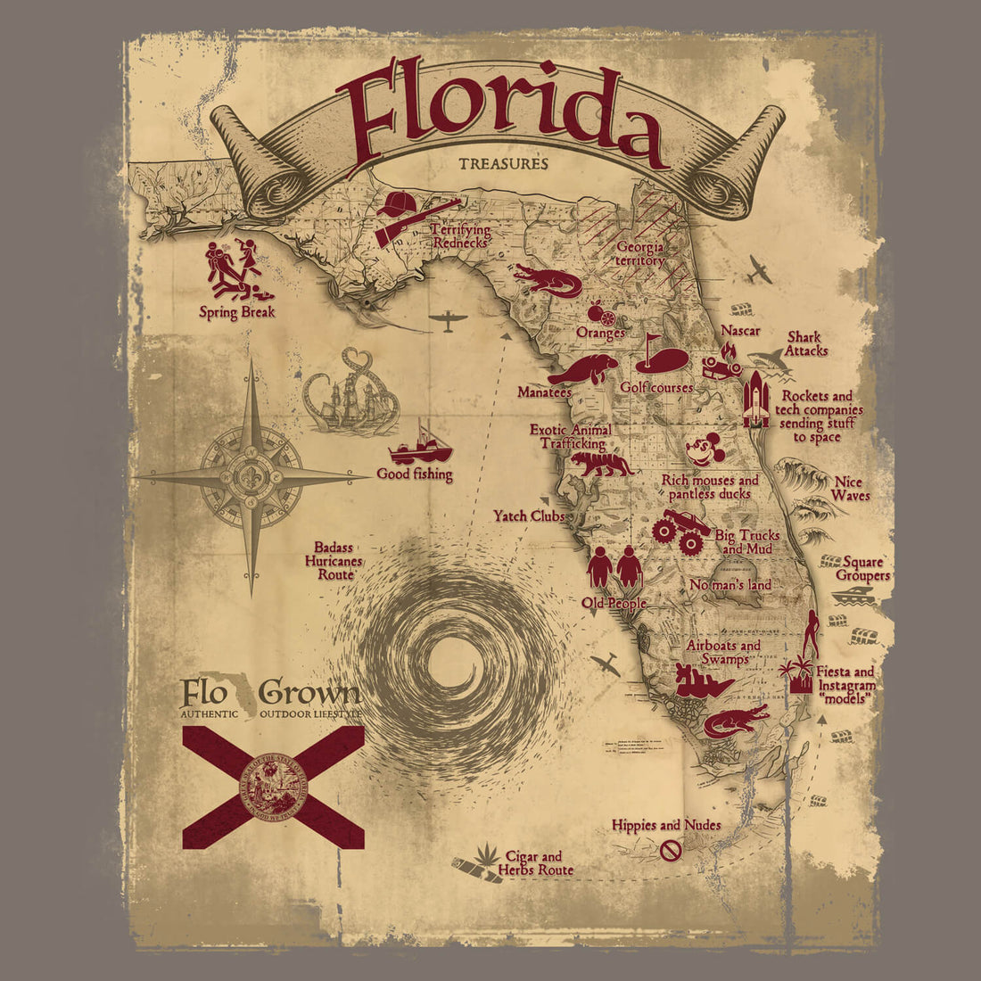 Florida Treasures Tee – FloGrown