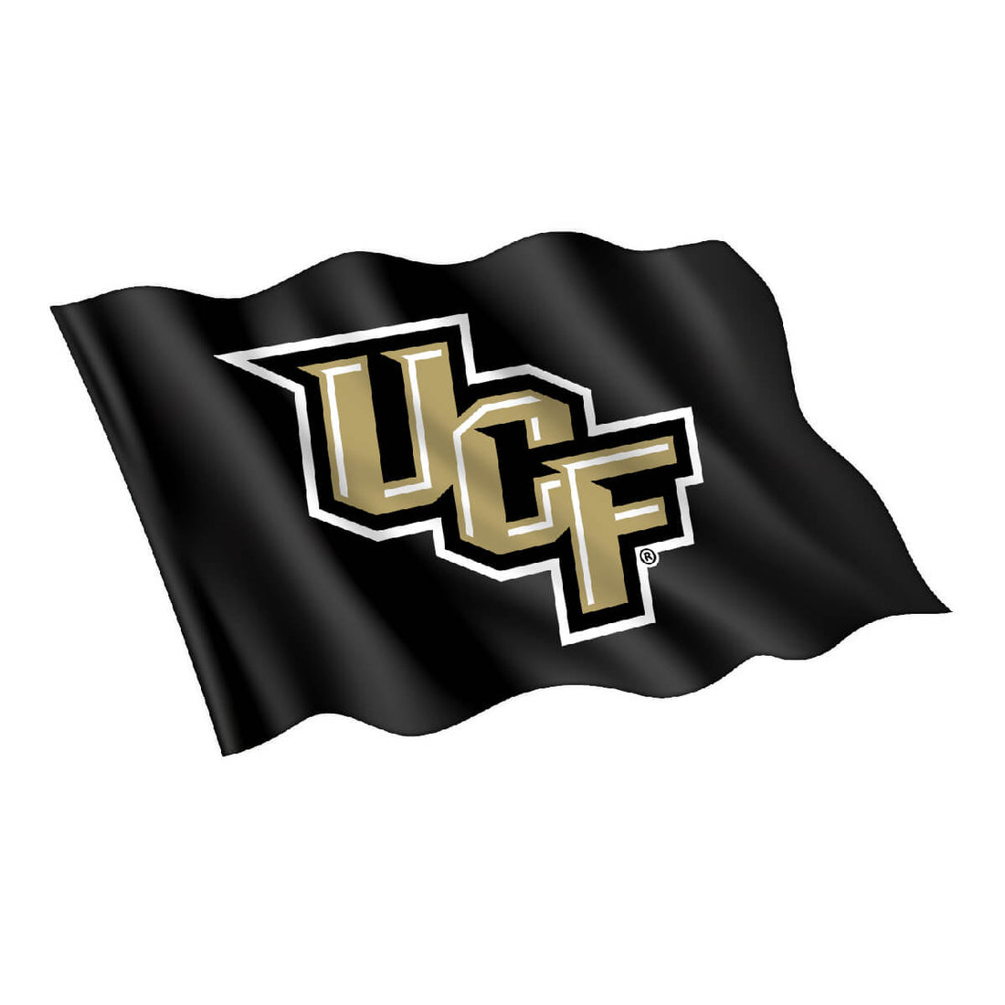 UCF Knights Waving Black Flag Decal – FloGrown