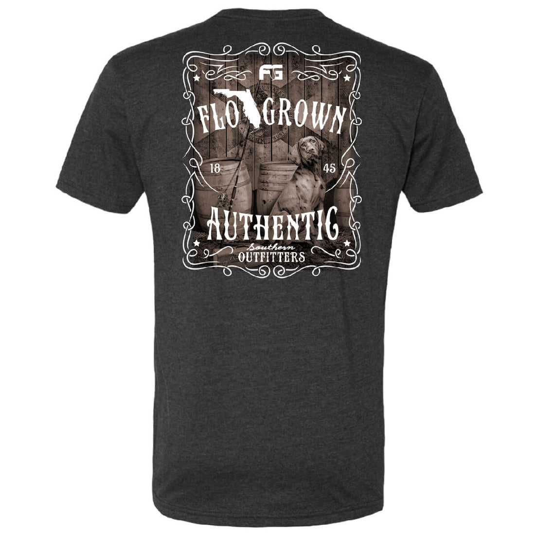 Old Whiskey Dog Tee – FloGrown